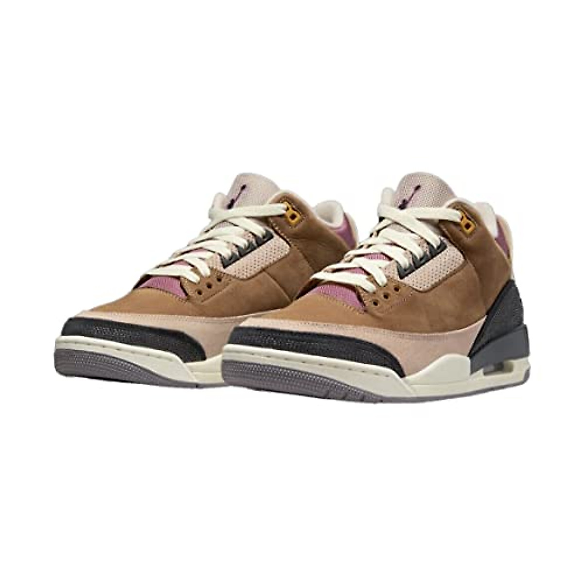 Jordan mens Air Jordan 3 Retro, Archaeo Brown/Dark Smoke Grey/, 10