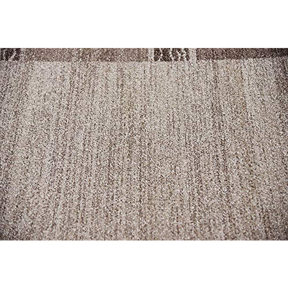 Unique Loom Del Mar Collection Area Rug - Sarah (2' 7" x 10' Runner, Dark Beige/ Brown)