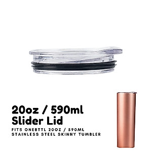 Onebttl Replacement Lid, Leak Proof Tumbler Cap, Replace Lost or Damaged Lids, BPA Free