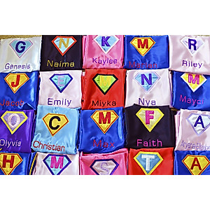 Personalized Super Hero Capes kids - Name/Initial Embroidered Toddler Superhero Costume for Superhero Party - Gift for Superhero Themed Birthday Party, Costume Party, Special costumes for kids