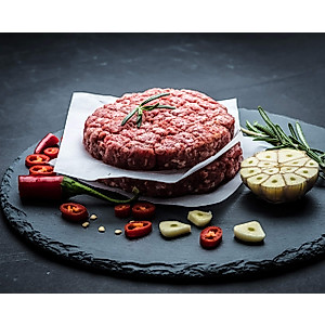 Kitchen Geeks Hamburger Patty Paper - 1000 Wax Paper 5.5 x 5.5 Inch Square Sheets For Burger Press Maker Patties, Baking, Candy