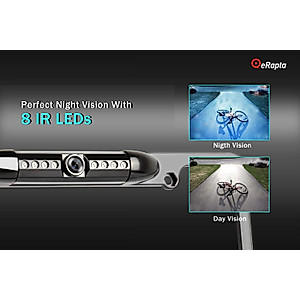 Backup Camera Car Dash Security Sensor Camera License Plate Frame Camera Car Rear View Camera Waterproof Backup Camera led Reverse Camera with 8 LED Night Version Auto Reverse