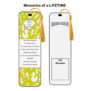 Personalized Baby Feeding Spoon | Custom Engraving Name & Birthdate | Keepsake Gift (Golden Mother & Baby)