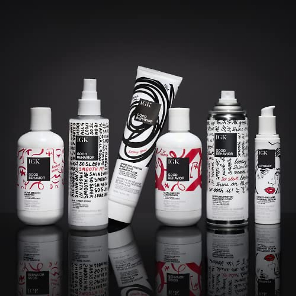 IGK Good Behavior Spirulina Protein Anti-Frizz Smoothing Blowout Balm 150 ml / 5 oz