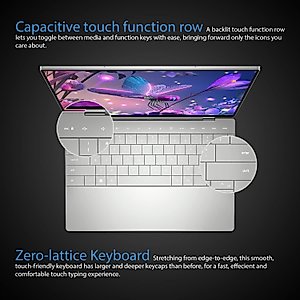 Dell XPS 13 Plus Business Laptop, 13.4" 4K UHD OLED Touchscreen, Intel Core i7-1260P, Zero-Lattice Backlit Keyboard, Fingerprint Reader, Killer Wi-Fi 6E, Windows 11 (16GB DDR5, 1TB PCIe SSD)