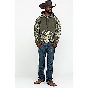 Ariat Male Patriot Hoodie Sage Camo X-Large
