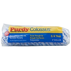 9" x 3/4" Nap Purdy 140630094 Colossus Roller Cover, Polyamide