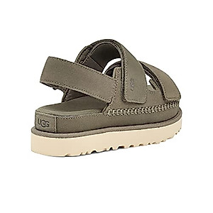 UGG Women's GOLDENSTAR Slingback Sandal, Moss Green, 7
