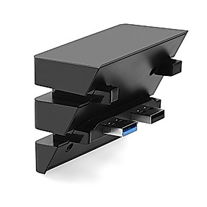 Portable USB Hub 2.0 & 3.0 Hub Controller Adapter for PS4 Pro Console