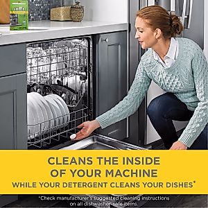 Affresh Dishwasher Cleaner, Helps Remove Limescale and Odor-Causing Residue, 6 Tablets