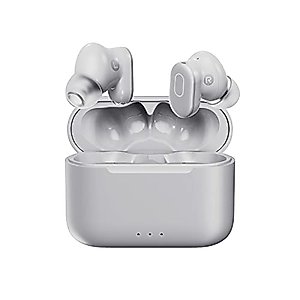 PSIER Active Noise Cancelling Bluetooth 5.3 Earbuds with 4 Mics Clear Calls, 30H Playtime Deep Bass True Wireless Earbuds with Transparency Mode Bluetooth Headphones