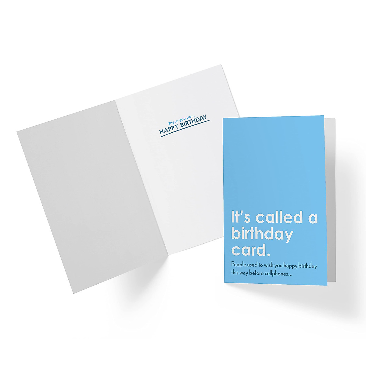 Karto Funny Birthday Card for Men and Women, 5.5 x 8.5 in, Blank Inside or with Happy Birthday Message, for Husband, Brother, Nephew, Daughter, Sister, Friend