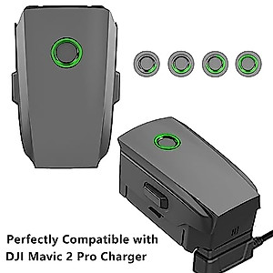 MVMOD Mavic 2 Pro Battery, 3850mAh 15.4V Intelligent Battery for DJI Mavic 2 Zoom/ 2 Pro Drone, 30Mins Max Flight Time