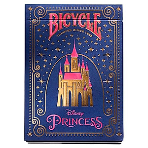 Bicycle Disney Princess Inspired Playing Cards Pink or Blue Playing Cards (Colors May Vary)