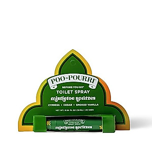 Poo-Pourri Holiday On-The-Go Travel Size, 3 pack Gift Set, 10mLs Each