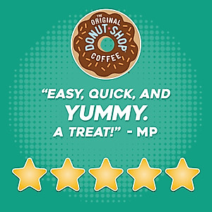 The Original Donut Shop Keurig Single-Serve K-Cup Pods, Regular Medium Roast Coffee, 72 Count