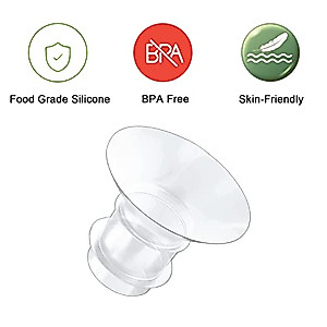 Flange Inserts 13/15/17/19/21mm 10PC,Compatible with Momcozy S12 Pro/S9 Pro/S12/S9 Wearable Breastpump Cup,for Medela/Spectra/Bellaaby/TSRETE 24mm Shields/Flanges,Reduce 24mm Tunnel Down to Other Size