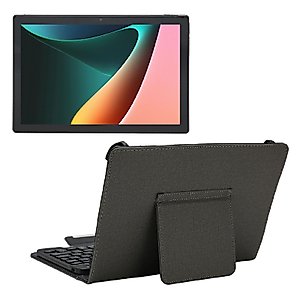2 in 1 Tablet with Case Keyboard Mouse, 10.1 inch 4G LTE WiFi Tablet PC, 8GB 256GB Octa Core, BT5.0, Dual Camera, 5G WiFi, Blue (US Plug)