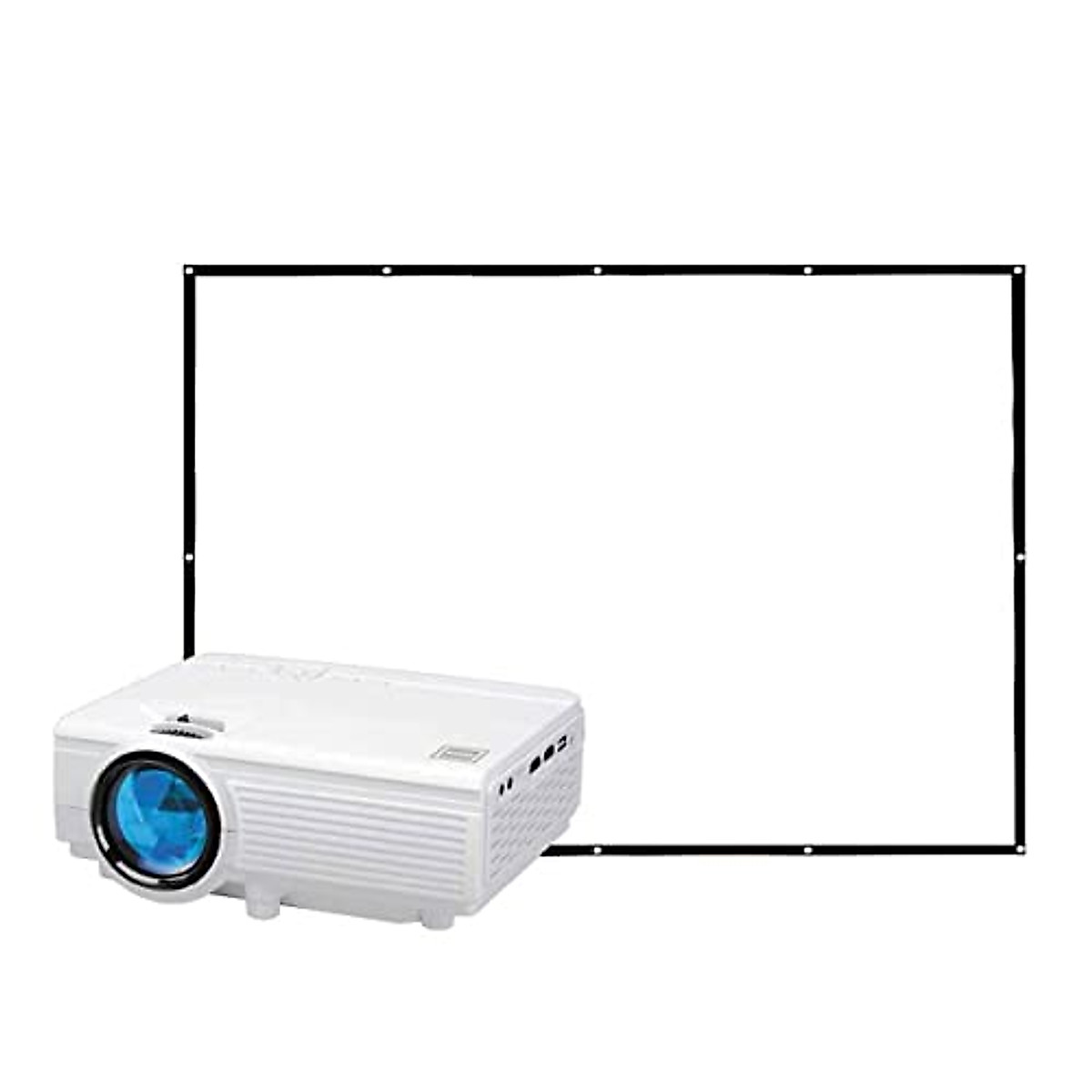 RCA 480P LCD HD Home Theater Projector with Bonus 100" Projector Screen RPJ161-COMBO