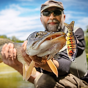 Fishing Lures Gift Box - Mystery Tackle Box - Freshwater & Saltwater Fishing Lures, Gifts for Men who Loves Fishing