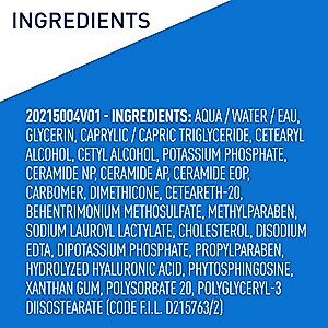 CeraVe Daily Moisturizing Lotion for Dry Skin | Body Lotion & Facial Moisturizer with Hyaluronic Acid and Ceramides | Fragrance Free | 19 Ounce