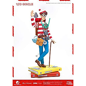 Blitzway - Where's Waldo? - Waldo 1/6th Scale Action Figure, 5Pro Studio MEGAHERO Series