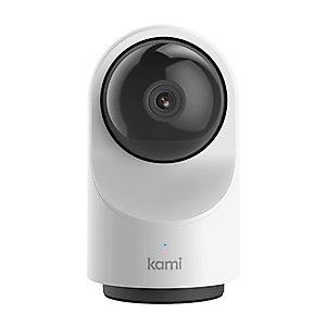 Kami Home Security Camera System 1080P HD Indoor Smart Cam, Motion-Activated with 2.4G/5G Dual-Band Wi-Fi, YI Home APP - Compatible with Alexa and Google Assistant