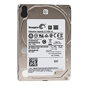 Seagate Enterprise Capacity 2.5 2TB 7200RPM SATA 6Gb/s 2.5-Inch Hard Drive (ST2000NX0253)