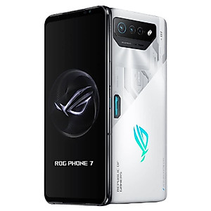ASUS ROG Phone 7 5G Dual SIM 512GB 16GB RAM Factory Unlocked (GSM Only, No CDMA - not Compatible with Verizon/Sprint) Global Version - White