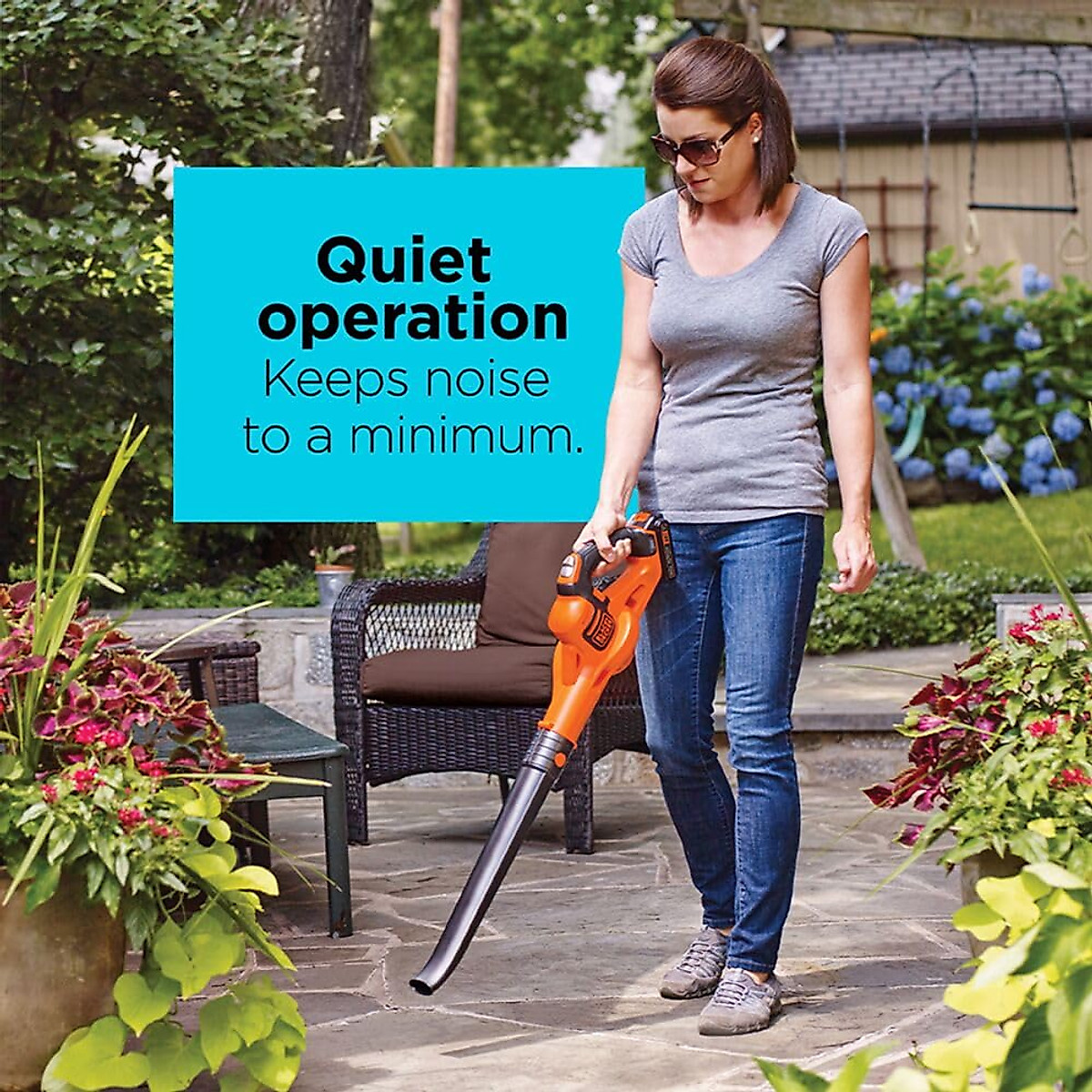 BLACK+DECKER 20V MAX* Cordless Sweeper with Power Boost (LSW321)