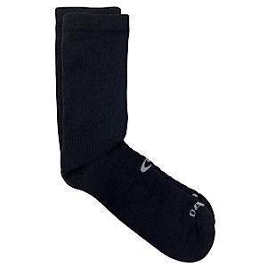 Oakley Men's Black Boot Socks Polyester/Drymax, Large