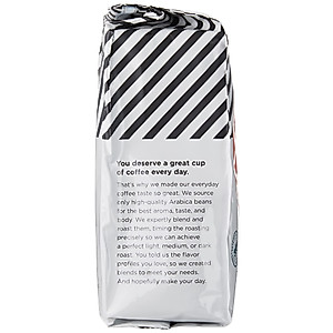 Amazon Fresh Colombia Ground Coffee, Medium Roast, 12 Ounce