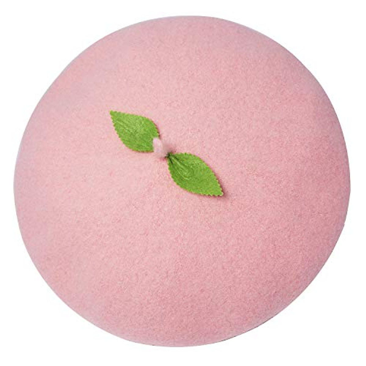 Kawaii Handmade Cartoon Beret Hat Green Leaves Fruit Cosplay Vintage Lolita Mori Girl Wool Cap Gift (Pink)