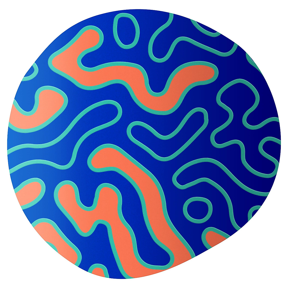 Ottle Cove Cruiser Stainless Steel Water Bottle - 24 oz Insulated Flask with Leak Proof Lid BPA-Free - Reusable Gym Water Bottle for Travel, Camping & Sports - Synapse Loop