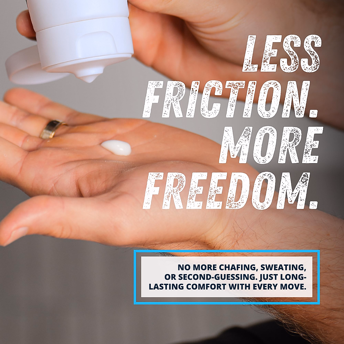 Super Fresh Man Parts Ball Deodorant For Men - 2-in-1 Deodorant & Powder Lotion that Deodorizes and Stops Sticky, Itchy, Smelly Man Parts - Aluminum Free, No Talc, No Parabens - Dermatologist Tested - Made in USA - 4 fl oz Tube