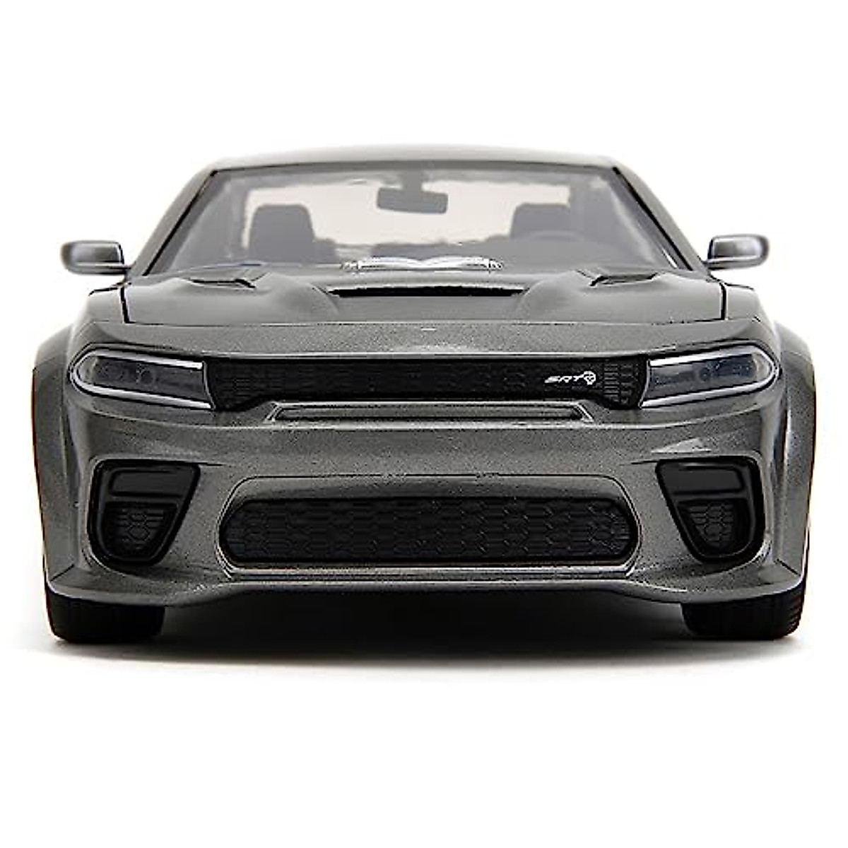2021 Charger SRT Hellcat Gray Metallic Fast X (2023) Movie 1/24 Diecast Model Car by Jada 34472