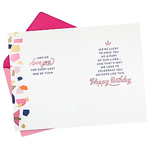 Hallmark Birthday Card for Mom from Both or All (Mom, Grandma, Friend, Fan)