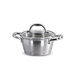 Tramontina 6 Pc Stainless Steel Stackable Cookware Set, 80154/547DS