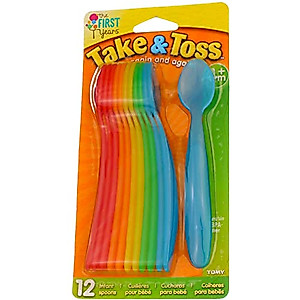 First Years Take & Toss Infant Spoons 12ct
