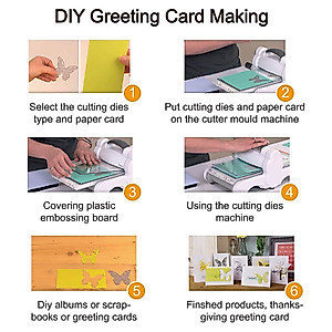 hinana 8pcs/Set Leaves Metal Die Cuts,Various Leaves Plant Flower Leaf Cutting Dies Cut Stencils for DIY Scrapbooking Album Decorative Embossing Paper Dies Card Making