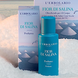 L'Erbolario Fior Di Salina - Citrus Aromatic Fragrance For Women And Men - Launched In 2018 - Citrus And Aromatic Scents Of The Mediterranean Coast - Dermatologically Tested - 1.6 Oz EDP Spray