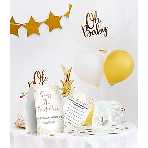 Guess The Sweet Mess - Dirty Diaper game,Baby Shower Games Guess The Sweet Name That Poo/gs017A