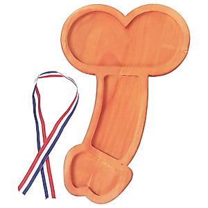 MOUMOUTEN Aperitif Board, Wood Cheese Tray Charcuterie Boards, 3 Large Spaces Cheese Tray Platter, Cutlery Kitchen Wine Meat Platter for Steak Deli Cake Aperitifs(Right)