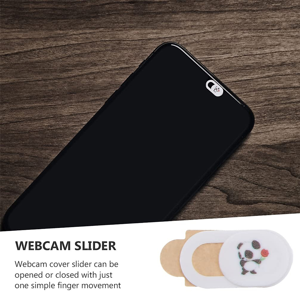 SOLUSTRE 12pcs Camera Cover Computer Webcam Slider Computer Webcam Cover Webcam Slider Cover Laptop Webcam Slider Laptop Webcam Cover Computer Laptop Computer Lens Cover abs Cartoon Flowers