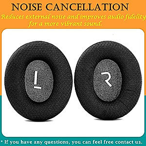 TaiZiChangQin Upgrade Ear Pads Ear Cushions Replacement Compatible with VIPEX Active Noise Cancelling (BH001) Wireless Headphone Fabric Earpads