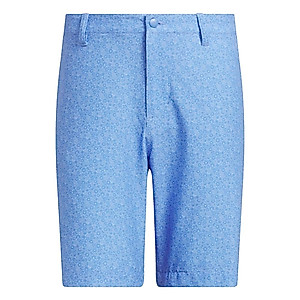 adidas Men's Ultimate365 Printed 9 Inch Golf Shorts, Blue Fusion, 32