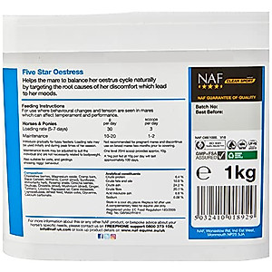 NAF 'OESTRESS' HORSE SUPPLEMENT, 1KG NET