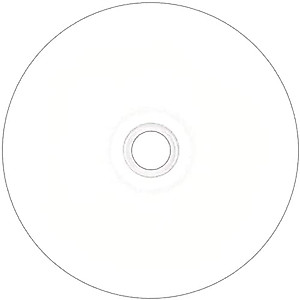 PlexDisc DVD-R 4.7GB 16X White Inkjet Printable Surface, Hub Printable - 100pk Cake Box