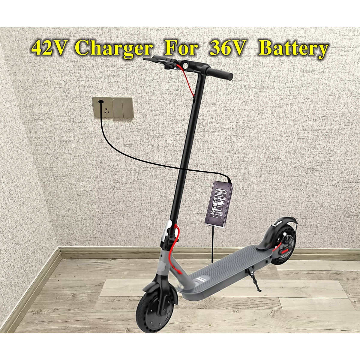 42V 2A Charger for 36V Hiboy Scooter Charger.Jetson Scooter Charger.Suitable for Hiboy Scooter S2.S2 Lite.S2 Pro.KS4.KS4 Pro.NEX