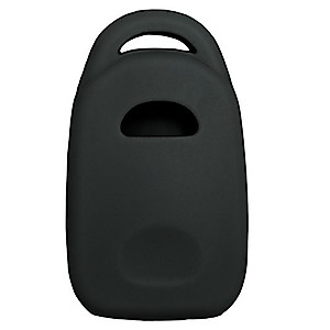 Keyless2Go Replacement for 2 New Silicone Cover Protective Case for Select Remote Key Fobs PINHA-T036 - Black